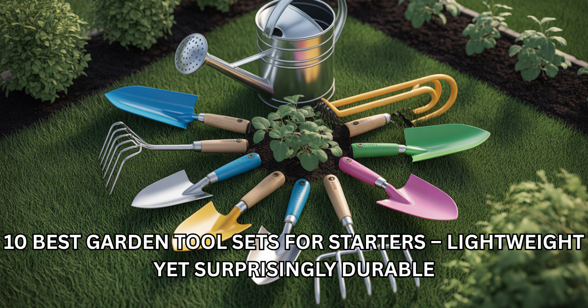 10 Best Garden Tool Sets for Starters – Lightweight Yet Surprisingly ...