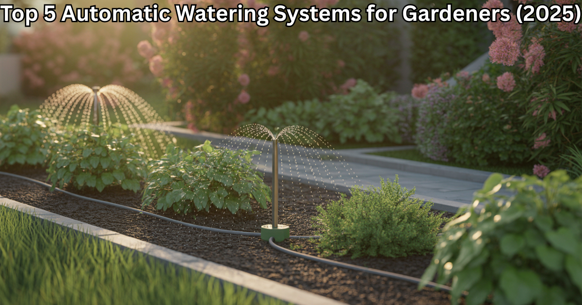 Top 5 Powerful Automatic Watering Systems for Gardeners to Keep Plants ...
